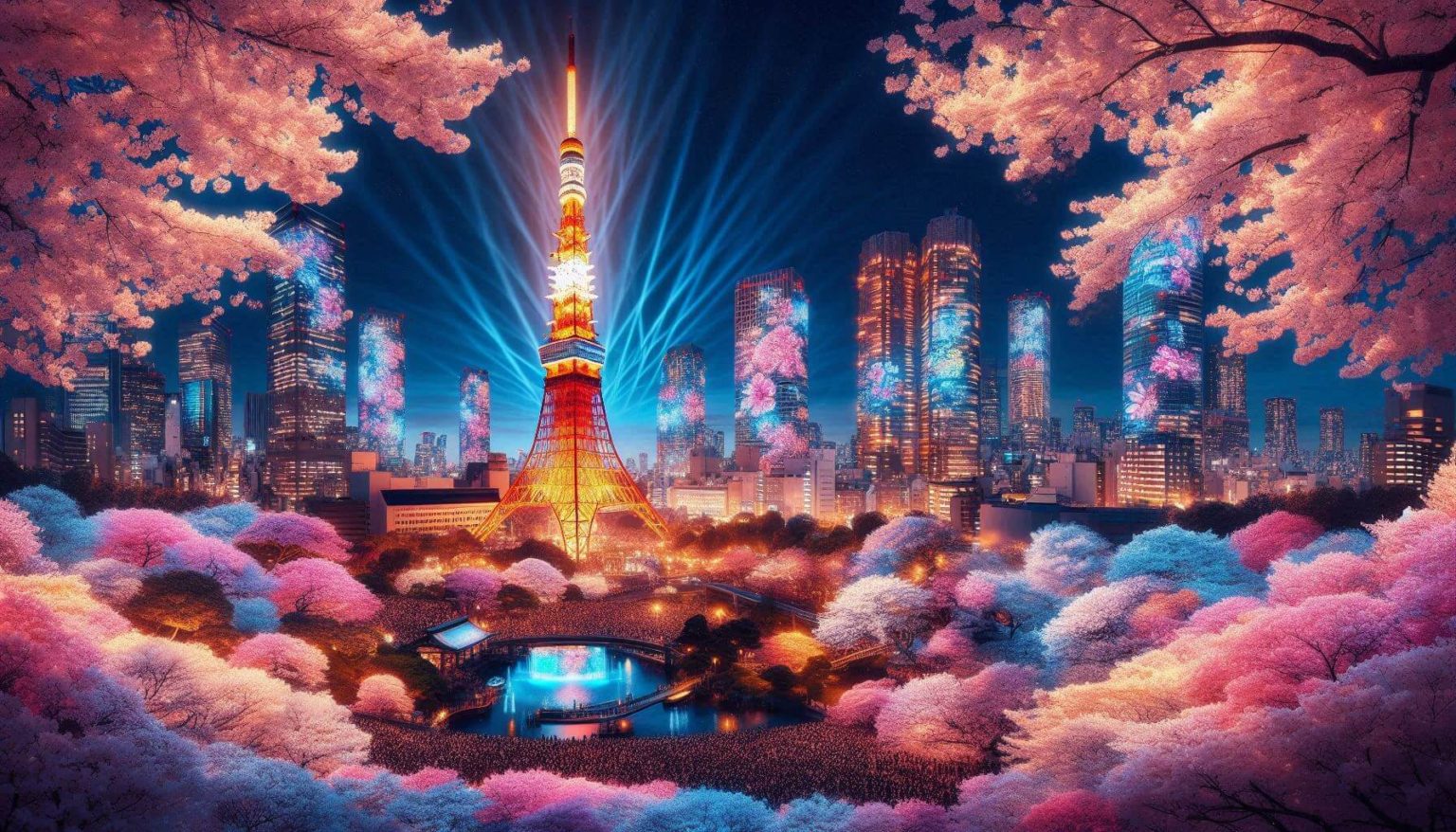 東京タワーで春の夜景を彩る「Spring Concerto」開催！ | 地域情報「東京さんぽ」