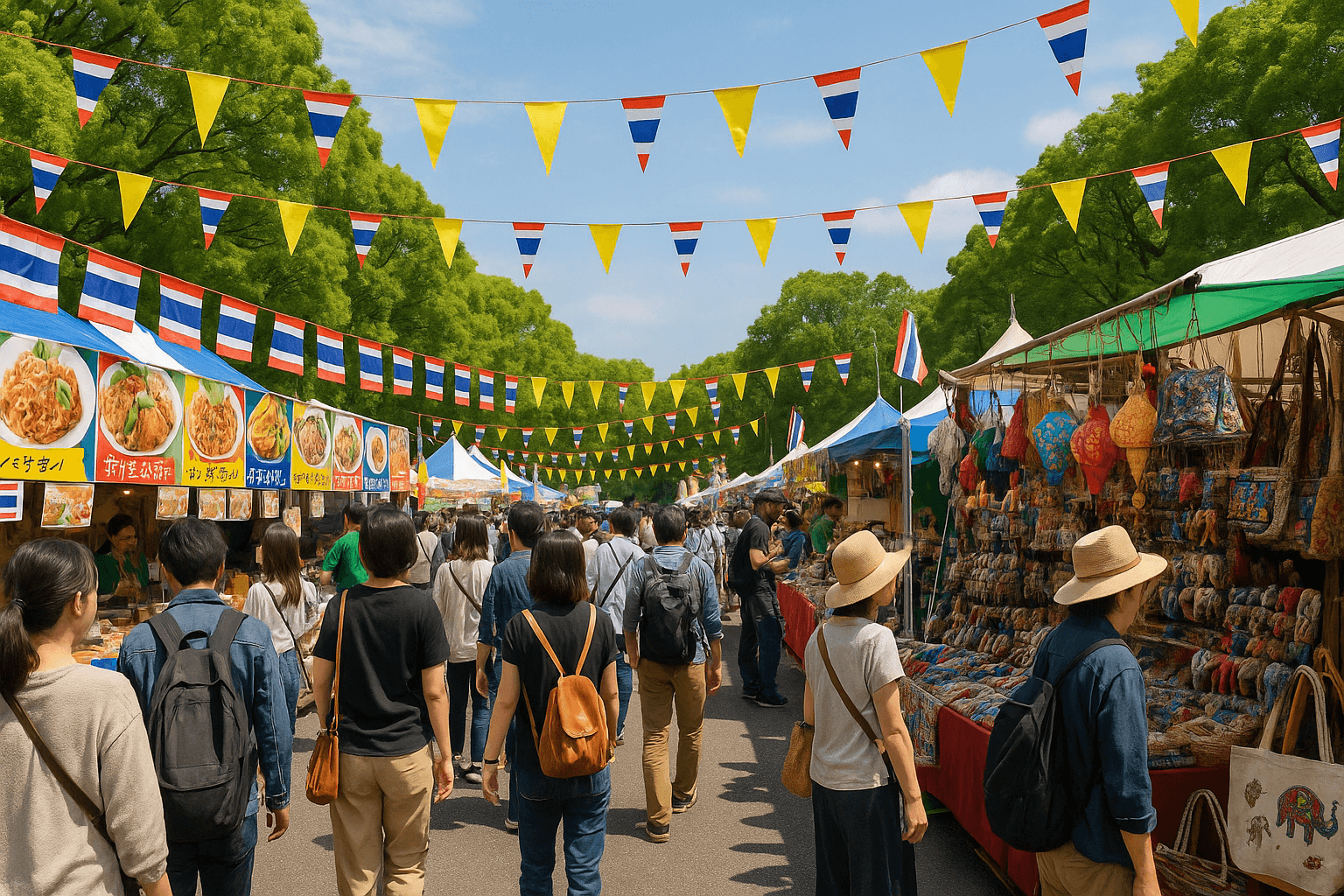 上野公園で開催！タイフェアで味わう絶品フードと雑貨巡り | 地域情報「東京さんぽ」